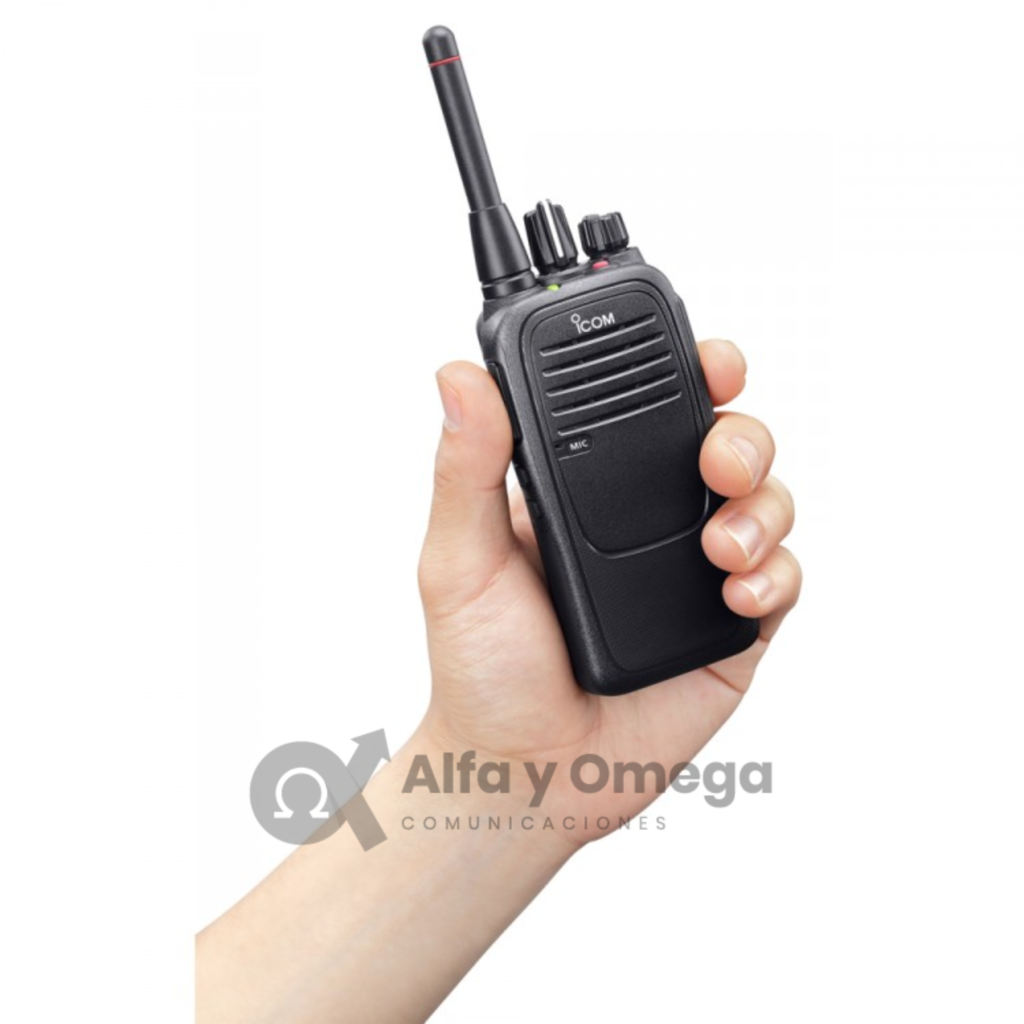 Radio ICOM F2000D en UHF - Alfa y Omega