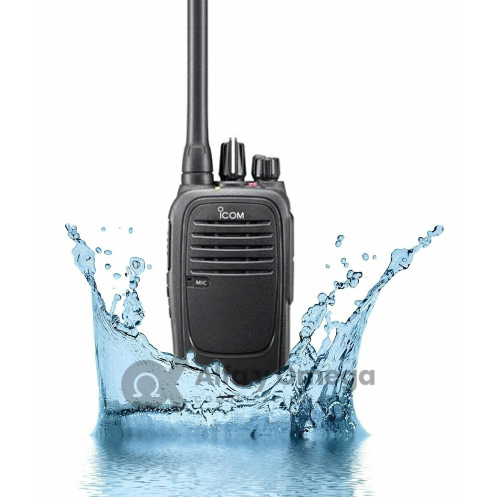 Radio ICOM F2000D en UHF - Alfa y Omega