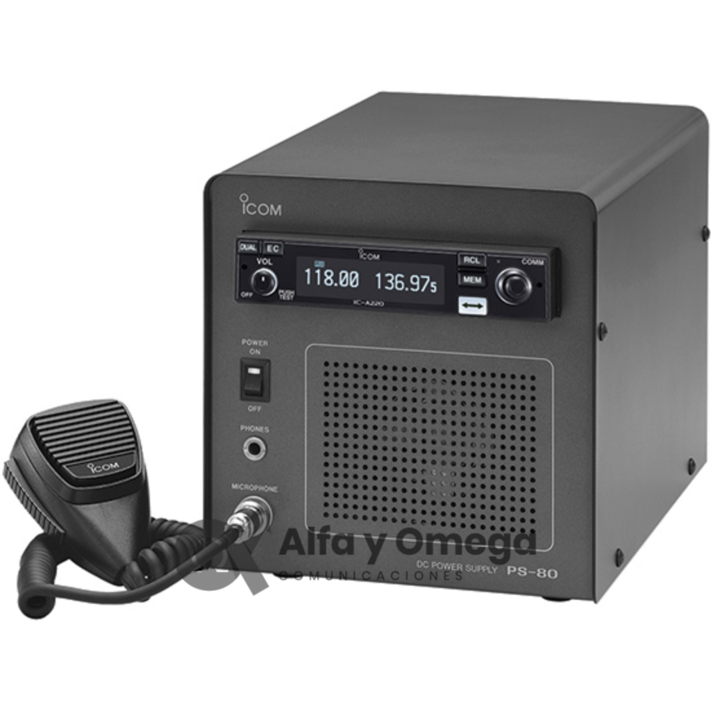 Radio Montaje Icom IC-A220 - Alfa y Omega