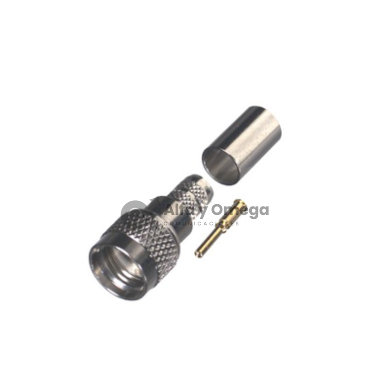 Conector macho mini UHF RFU-600-1P - Alfa y Omega